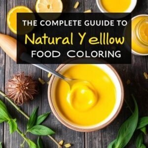 Natural Yellow Food Coloring: A Complete Guide to Safe, Vibrant ...